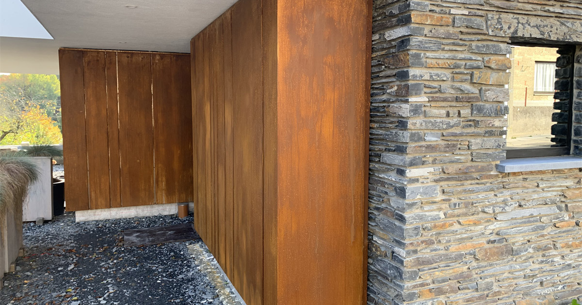 couvre-murs aluminium en Belgique